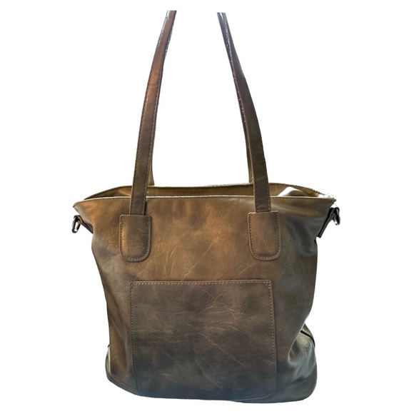 Joy Susan | Bags | Joy Susan Camel Vegan Tote Bag | Poshmark